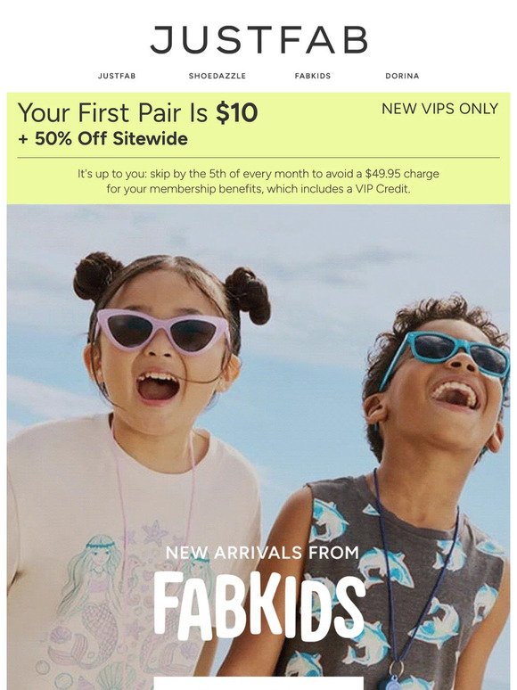 JustFab Email Newsletters: Shop Sales, Discounts, and Coupon Codes