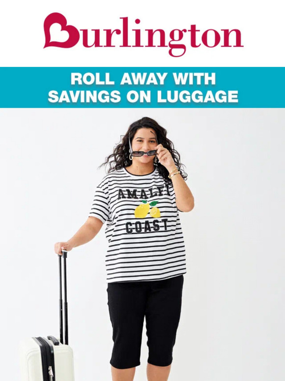 Burlington: Luggage deals just in time for summer getaways! | Milled