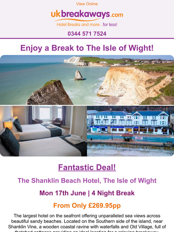 UK Breakaways: Enjoy a break to The Isle of Wight! | Milled