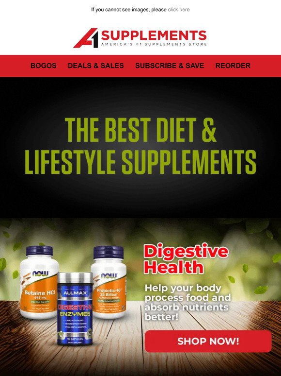 A1Supplements: Diet & Lifestyle Supplements All in One Place! | Milled