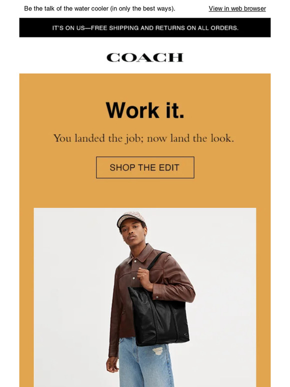 Coach: Inside: your office style inspiration. | Milled