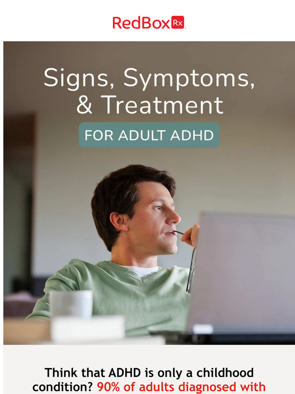 RedBox Rx: What you should know about Adult Onset ADHD | Milled