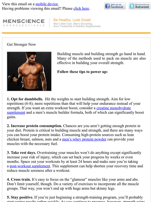 Menscience: Get Stronger Now | Milled