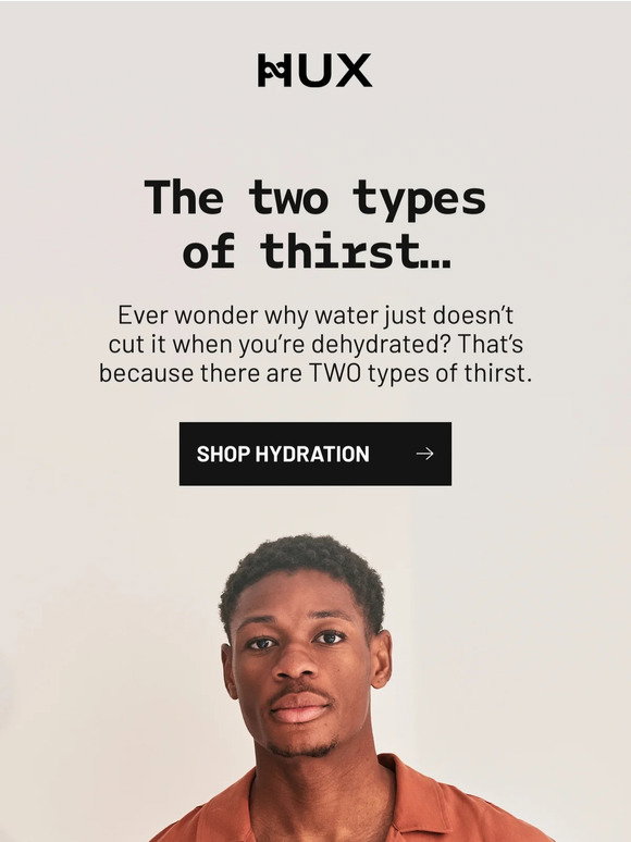 HUX: Did you know there are two types of thirst? 💦 | Milled
