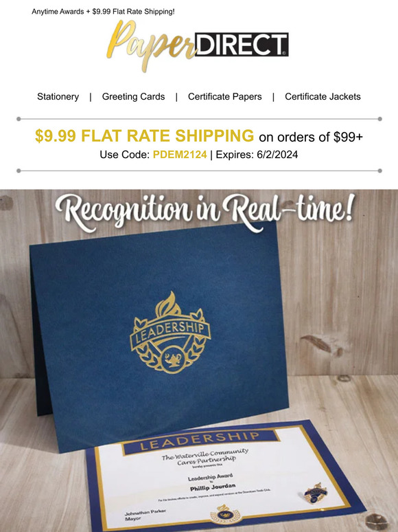 Paper Direct: Recognition Trends in 2024: Immediate Appreciation! | Milled