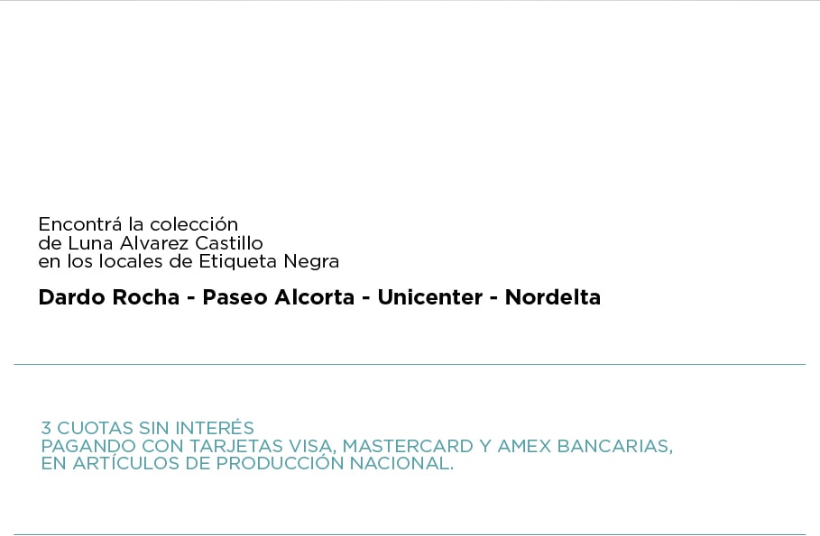 Etiqueta Negra: Luna Alvarez Castillo - Editorial Otoño Invierno 2024 ...