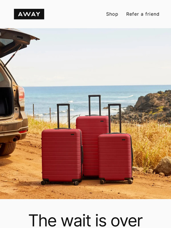 Away Email Newsletters: Shop Sales, Discounts, and Coupon Codes