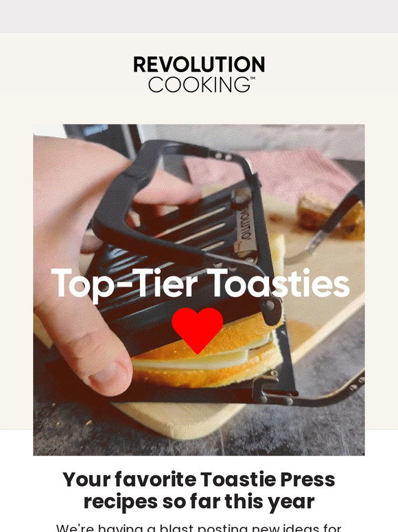 Revolution Cooking: Our best Toastie Press creations, according to you ...