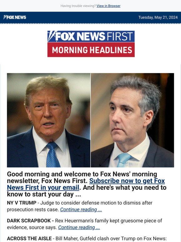 Fox News: Judge could make game changing decision in Trump trial | Milled
