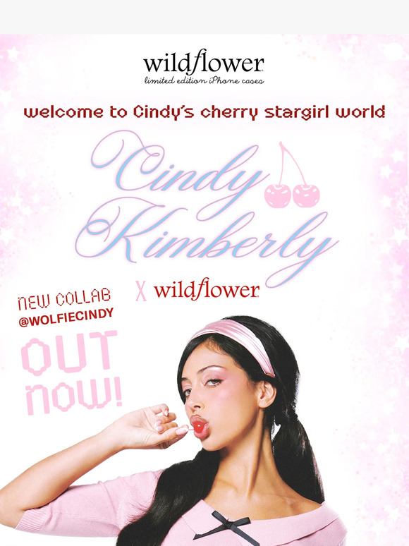 Wildflower Cases: 🚀 Cindy Kimberly x WF is here 🚀 | Milled