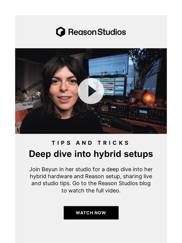 Reason Studios: Deep dive into hybrid setups with Beyun | Milled