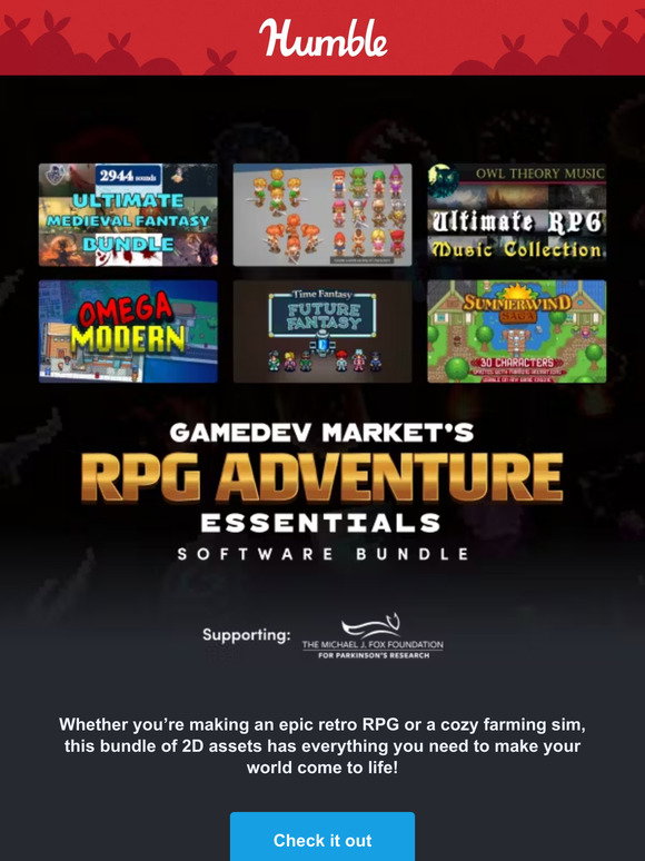 Humble Bundle: The ultimate 2D asset bundle 🎨 | Milled