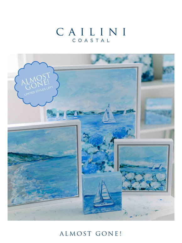 Cailini Coastal: Almost Gone: Original Art By Michelle Brunner 🌊 | Milled