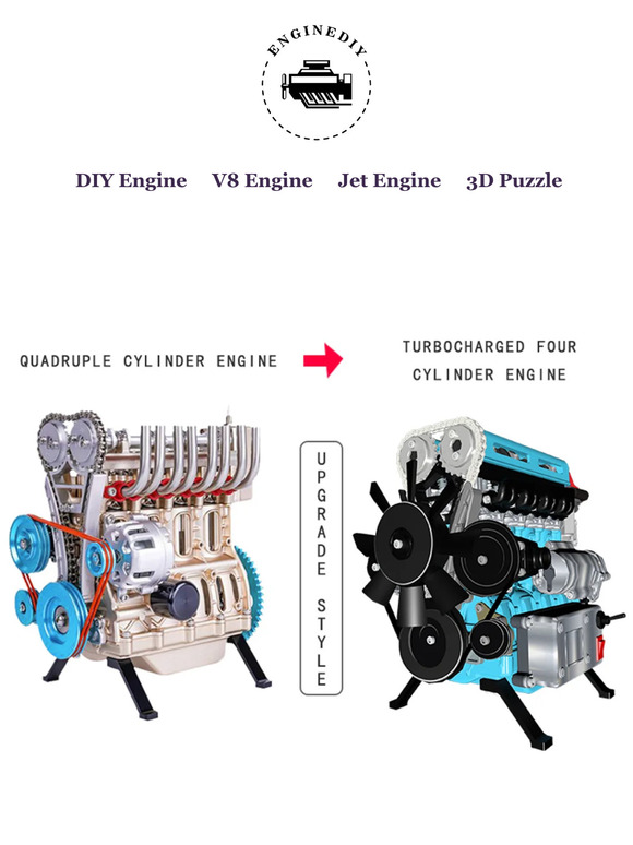 Enginediy: Learn the difference between two L4 engines | Milled