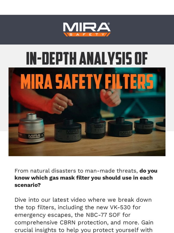 MIRA Safety: Gas Mask Filter Face-Off: Which One Wins for You? | Milled