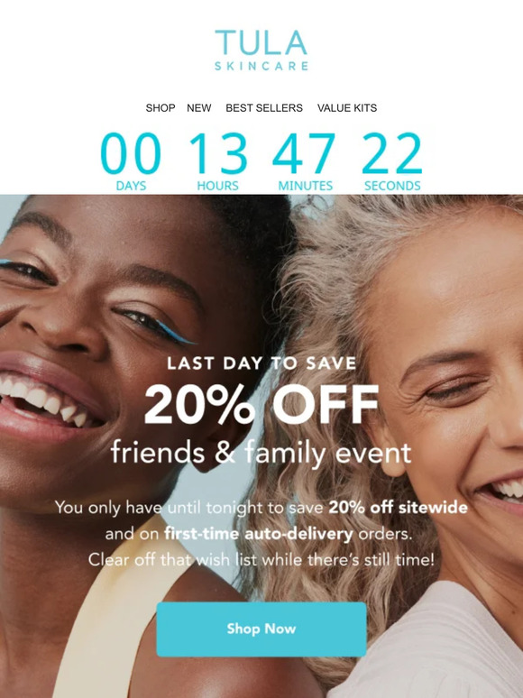 Tula Email Newsletters: Shop Sales, Discounts, and Coupon Codes