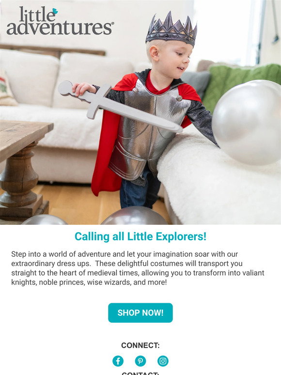 Little Adventures: Knight in Shining Armor: Dress-Up Delights Await ...
