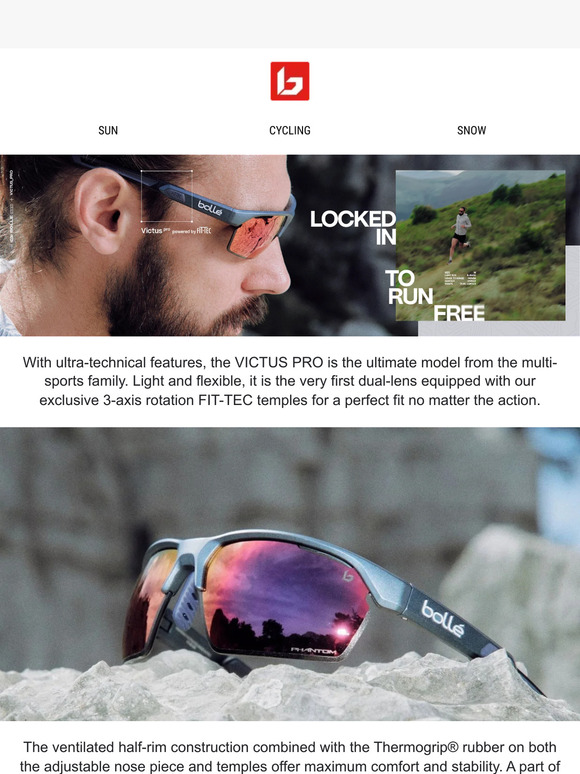 Bollé: Introducing the VICTUS PRO. | Milled