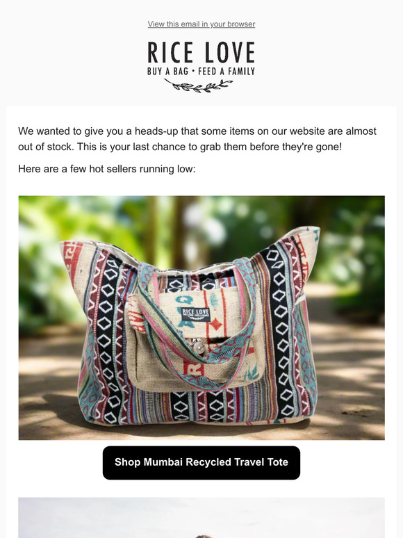 Rice Love: Limited Stock Alert: Grab These Hot Sellers Before They’re ...