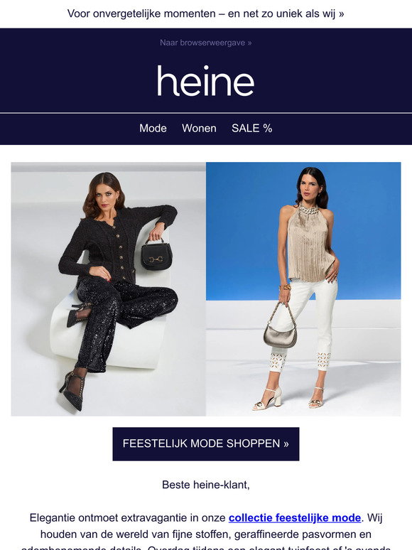 Heine: Feestelijk & chic, onze selectie feestelijke mode | Milled