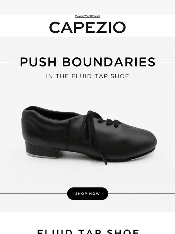 Capezio: 💥 Push Boundaries in the Fluid Tap Shoe | Milled