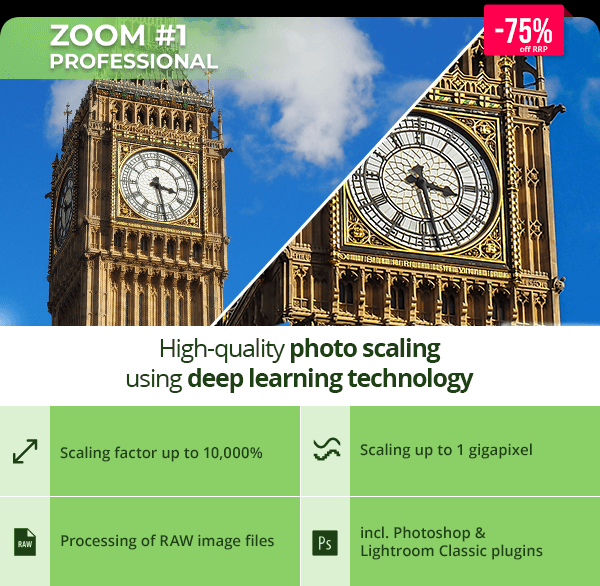Ashampoo: High-quality image scaling with Deep Learning - ZOOM #1 ...