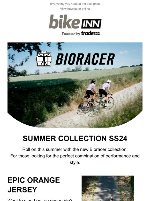 BikeInn: Ride this summer with the new Bioracer collection! | Milled