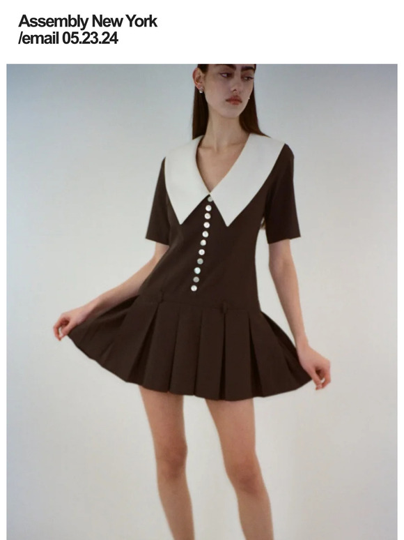 The Cut: Inappropriate Dresses / Elena Velez, Vaquera, Amomento | Milled