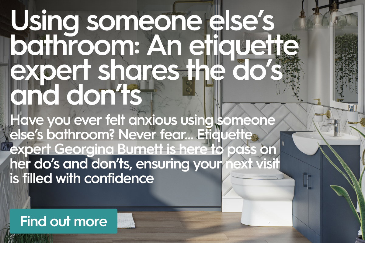 Victoria Plum: Using someone else’s bathroom: An etiquette expert ...