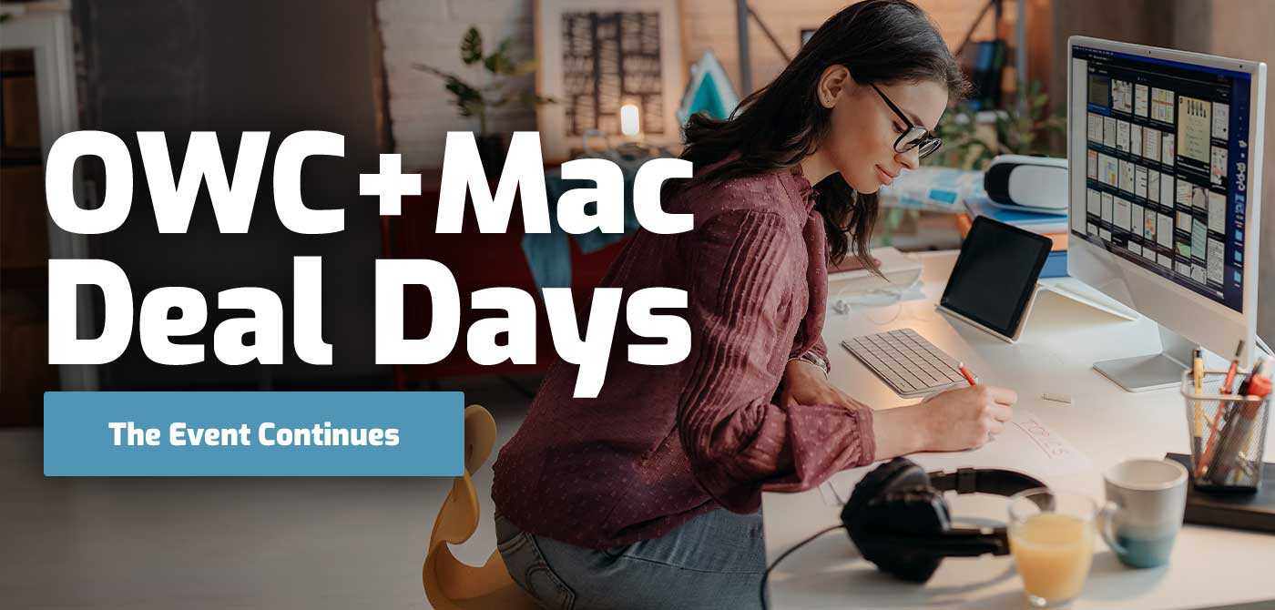 OWC: 🎉OWC+Mac Deal Days Event Continues… | Milled