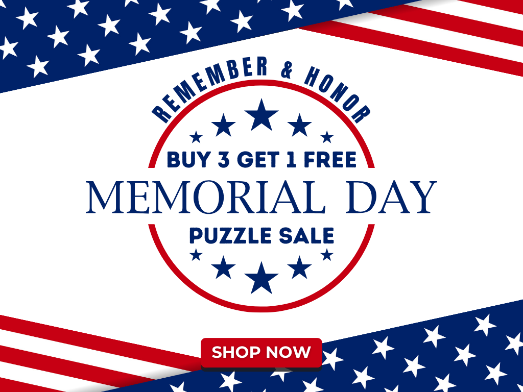 Springbok Puzzles: Celebrate with Puzzles: Memorial Day Buy 3, Get 1 ...