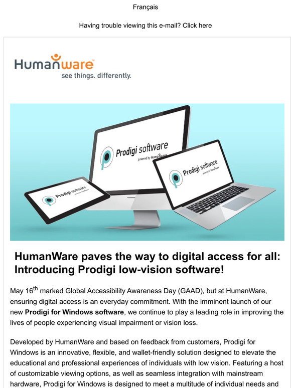 HumanWare: HumanWare paves the way to digital access for all ...
