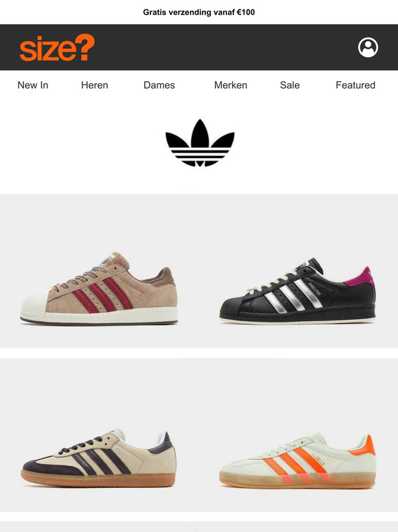 size?: Ontdek de nieuwste adidas Originals sneakers! | Milled