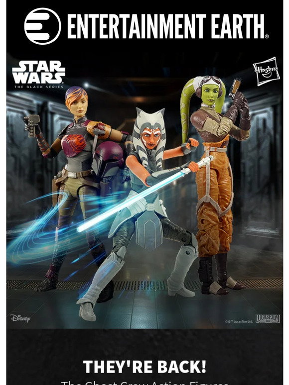 Entertainment Earth: The Star Wars Ghost Crew is Back! | Milled