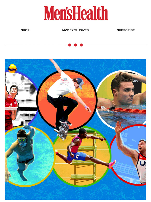 Men'sHealth: We Followed 6 Inspiring Athletes as They Train for the ...