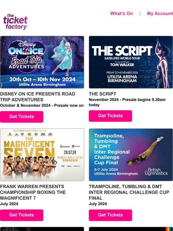 The Ticket Factory: Disney On Ice presents Road Trip Adventures, The ...