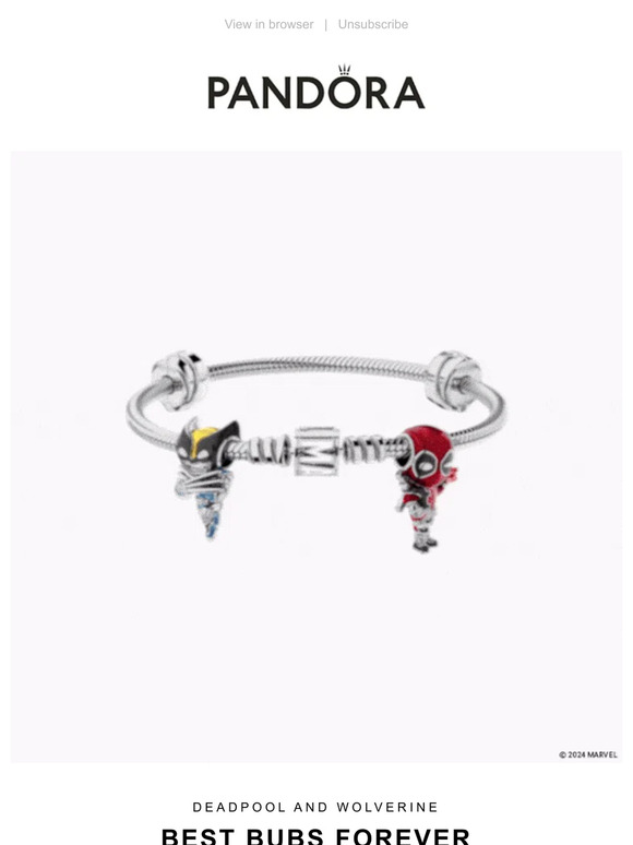 Pandora: New Deadpool and Wolverine charms just dropped | Milled