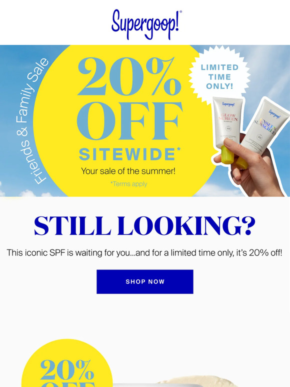 Supergoop: Wait! You forgot something! | Milled