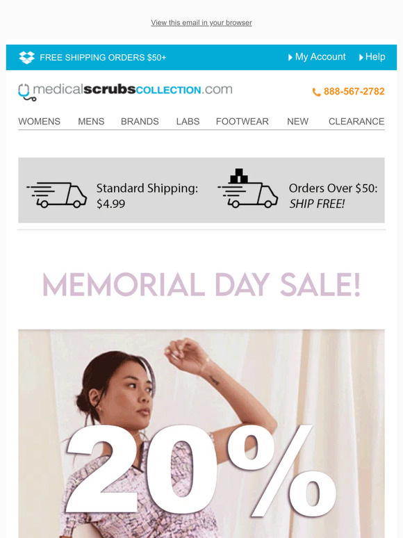 Medical Scrubs Collection: Early Access to Memorial Day Starts Now ...