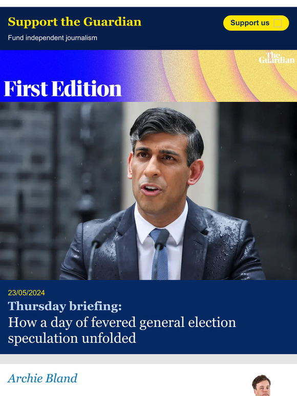 The Guardian: It's on | First Edition from the Guardian | Milled