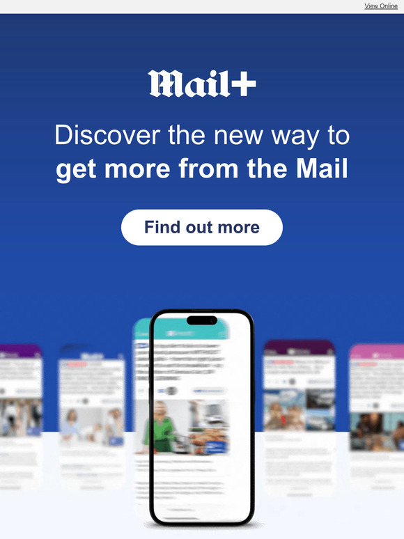 Daily Mail Experiences: Claim you free month of Mail+ today and enjoy ...