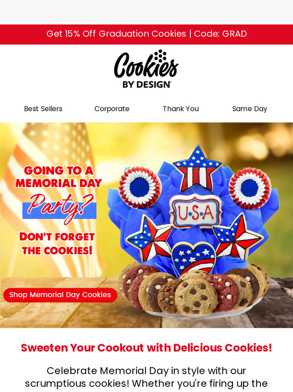 Cookies by Design: Cookie creations for your festive cookout 🎉 | Milled