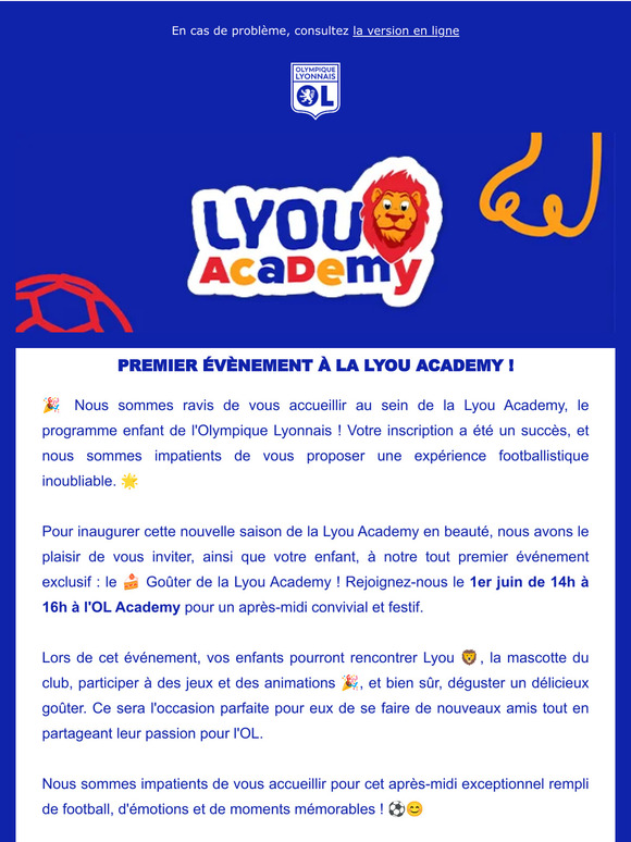 Olympique Lyonnais: LA LYOU ACADEMY A UNE SURPRISE POUR VOUS 🦁 | Milled