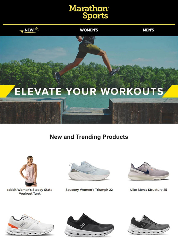 Marathon Sports: Great deals on the top brands in running | Milled