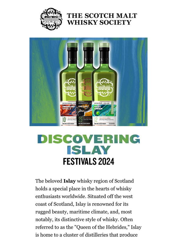 The Scotch Malt Whisky Society: Discovering Islay – Festivals 2024 | Milled