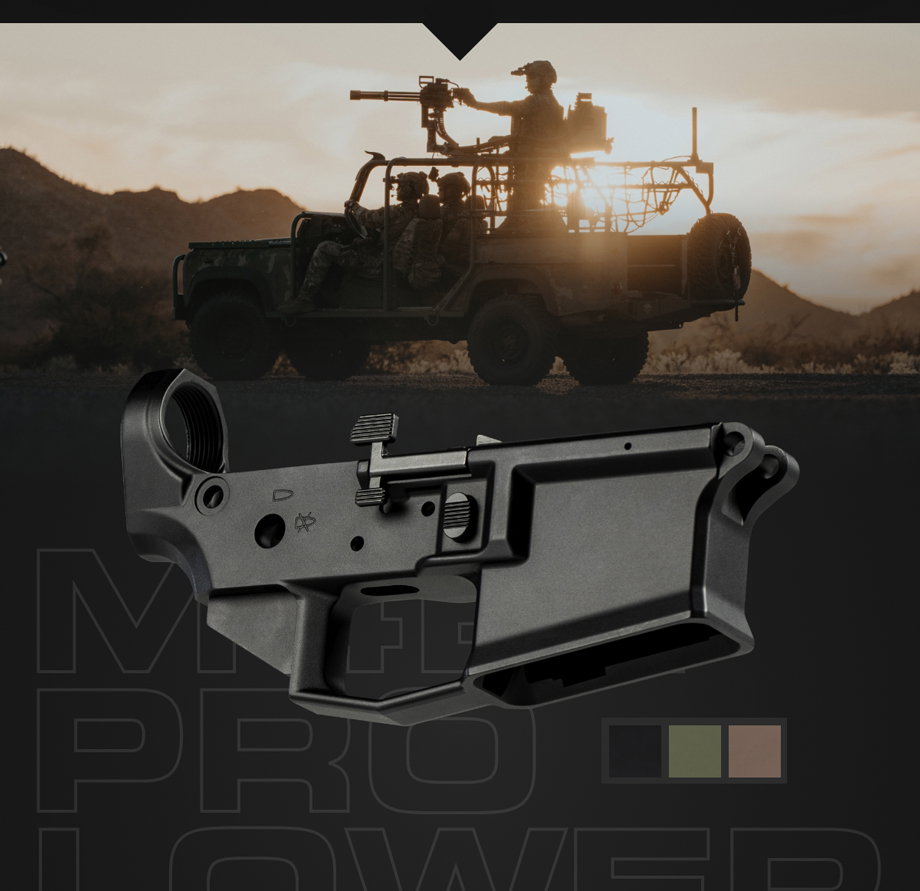 Aero Precision: 🔥 Introducing the PRO SERIES: THE ALPHA RUN | Milled