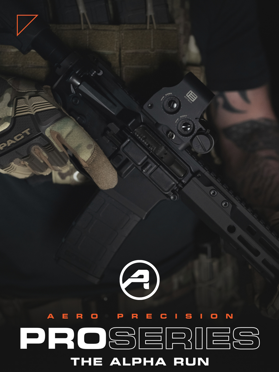 Aero Precision: 🔥 Introducing the PRO SERIES: THE ALPHA RUN | Milled