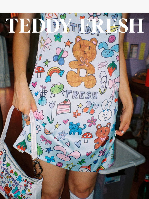 Teddy Fresh: TF x Blo_oberry collection available now!🫐 | Milled
