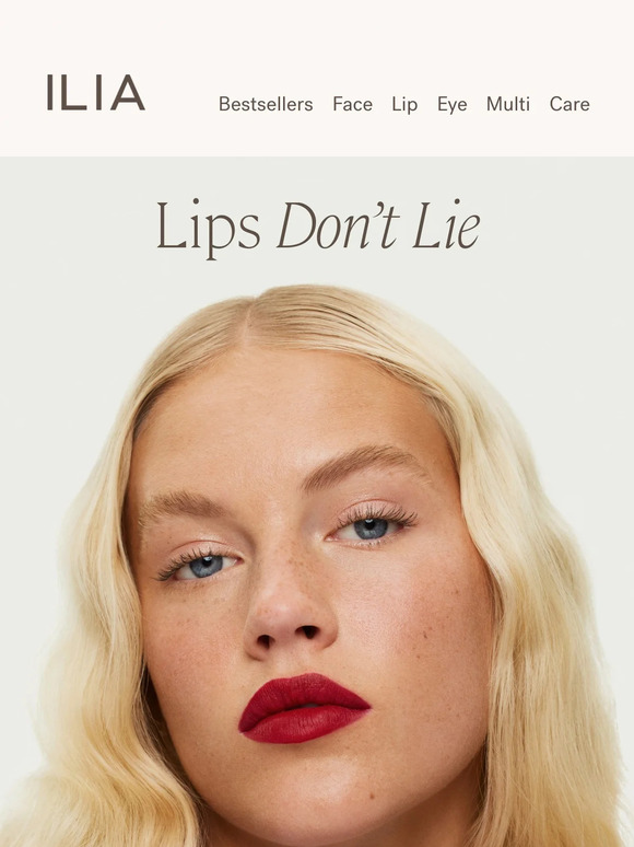 ILIA Beauty: Lip Sketch by the numbers | Milled