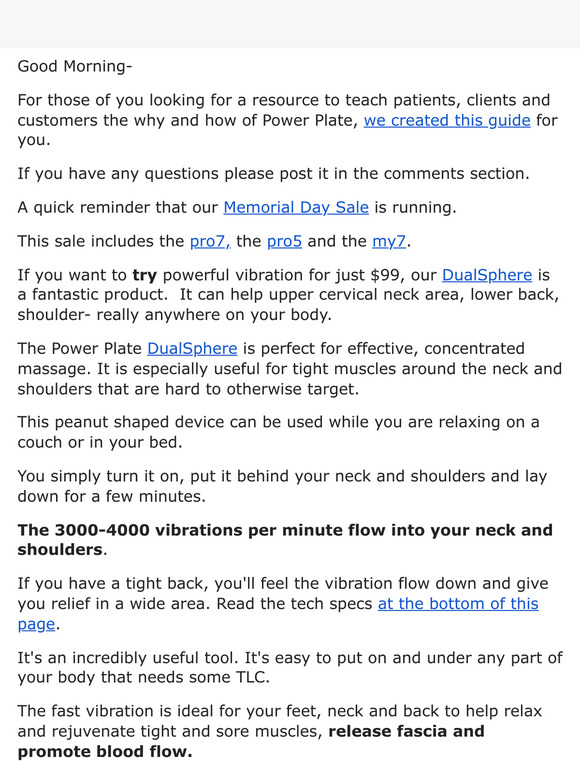 Power Plate: How To Teach Patients and Clients How To Use A Power Plate ...